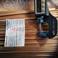 China CuBe2Pb Leaded Beryllium Copper Rods 1.0mm Dia 2000mm L Hard Temper for sale