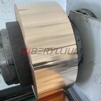 China CuBe2 Beryllium Copper Strip 0.2 X 13mm State XHM With High Strength for sale