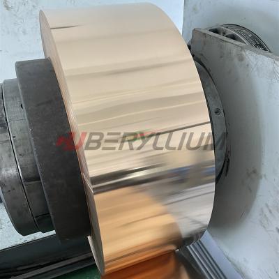 China CuBe2 Beryllium Copper Strip 0.2 X 13mm State XHM With High Strength for sale