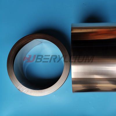 China Polished CuBe2 Strips On Coil 0.10x8mm 0.35x8mm MTC 3.1 Certificate for sale