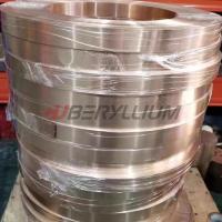 China CuBe2 DIN.2.1247 Beryllium Copper Alloys For Switch Springs for sale