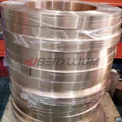 China CuBe2 DIN.2.1247 Beryllium Copper Alloys For Switch Springs for sale