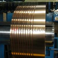 China CuBe2 C17200Beryllium Copper Strips XHM State For Micro Switches for sale