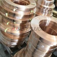China RWMA Class 4 Beryllium Copper Alloys Strip for sale