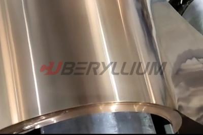 China CuBe2NiTi Beryllium Copper Strip Coil 0.3x250mm Polished for sale