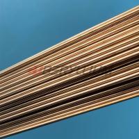 China Beryllium Copper Rod C17200 Temper 36~42HRC 6.5mm dia X 1000mml for sale