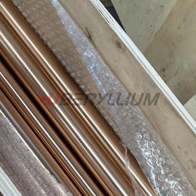 China CuBe2 AT Beryllium Copper Rods ASTM B196 Dia 18mm Length 2000mm for sale