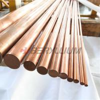China EN CW106C Chromium Zirconium Copper Alloys Bars For Rod Extensions for sale