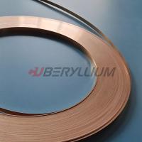 China CuBe2 Tape On The Reel Dimensions Thcikness 0.25mm Width 15mm for sale