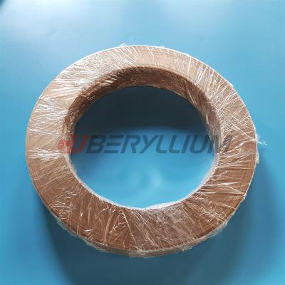 China CuBe2 UNS C17200 Copper Strips TD02 Temper Size 0.2mm X 41mm X Coil for sale