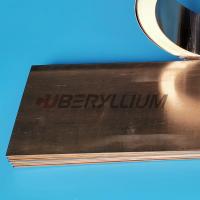 China Beryllium Copper Alloys CuBe2 C17200 Plate 40mm X 140mm X 2000mml for sale