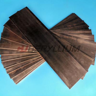 China C17200 Beryllium Bronze Sheet Plate 27mmt X 64mmw X 800mml With TB00 State for sale