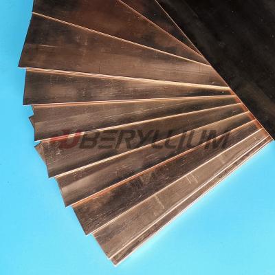 China CuBe2 QBe2.0 C17200 Beryllium Copper Sheet 27mm Thickness for sale