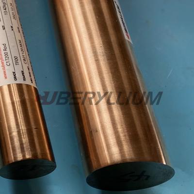 China JIS C173 Beryllium Copper Round Bar Temper TD04 For Flexible Metal Hose for sale