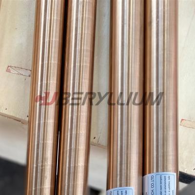 China Alloy 25 Copper Rod 172 Beryllium Bar High Electrical Conductivity for sale