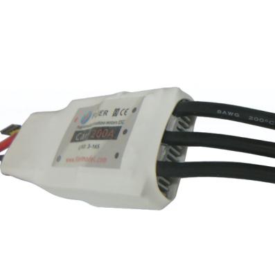 China Professional 16S 200A RC Car ESC With Computer Programming Supported for sale
