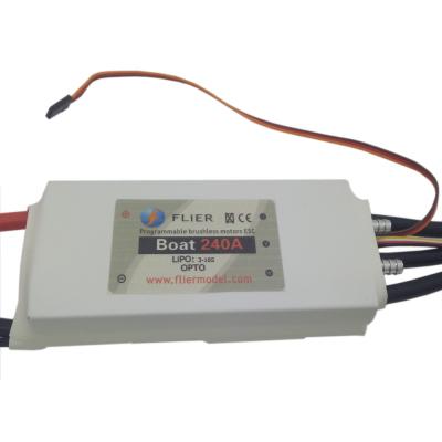 China 240A LV ESC 3-16S NO BEC RC Boat ESC Brushless Electronic Speed Controller With OPTO for sale