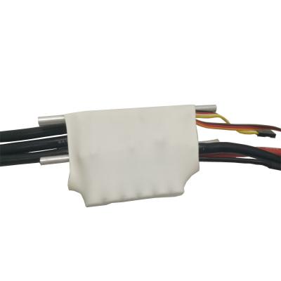 China Anti Spark Wire Water Cooled Esc Rc Boat 8S 250 Amp For BLDC Controller Motor for sale
