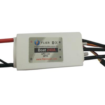China Flier 16S 240A Powerful Boat Brushless ESC Mosfet Material RC Hobby Radio Control for sale