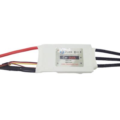 China Esc Rc Car Motor Controller 8S 250 Amp Mosfet Material With Fan Heat Sink for sale