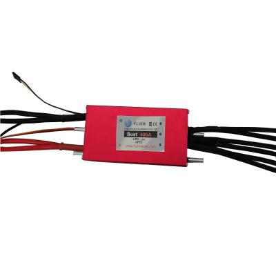 China Programmable Waterproof Brushless Surfboard ESC HV 16S 400A for sale