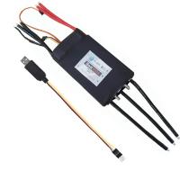 China Double Battery Wire RC Surfboard Esc 3-22S 600A Water Cooled Medium Acceleration for sale