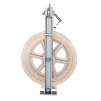China Low Friction High Load-Bearing Capacity Anti-Derailment Safety Overhead Line Stringing Block Conductor Stringing Pulley for sale