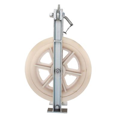 China Low Friction High Load-Bearing Capacity Anti-Derailment Safety Overhead Line Stringing Block Conductor Stringing Pulley for sale