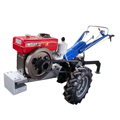 China Walking Tractor Winch 60KN Mechanical Power Transmission Line Traction for sale
