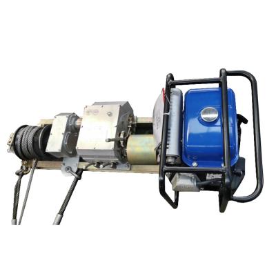 China Heavy-Duty Gasoline Powered Winch with High-Performance Gasoline Engine and Precision Reduction Gear System for sale