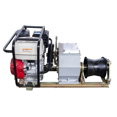 China 3T Faster Engine Powered Winch High Tonnage Capacity for sale