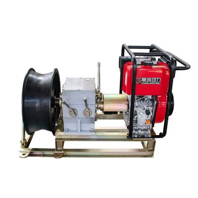 China 500 Cable Reel Winder Optional Shaft Transmission Belt Transmission for sale