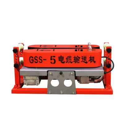 China 20mm-190mm Cable Conveyor With Motor 8Kn Cable Pushing Machine for sale