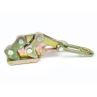 China Double Jaws Earth Wire Grip Puller 10KN 20KN 30KN Wire Rope Grips for sale