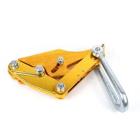 China Conductor Come Along Clamp Fiber Drop Clamp 15KN Rated Load for sale