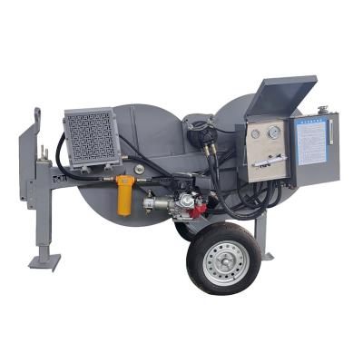 China 35KN 40KN Hydraulic Cable Tensioner Bullwheel With Wearproof MC Nylon Lining Segments for sale