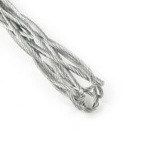 China 30KN 45KN 55KN Mesh Wire Rope Joint For Cable In Middle Slack Grip for sale