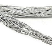 China 30KN 45KN 55KN Mesh Wire Rope Joint For Cable In Middle Slack Grip for sale