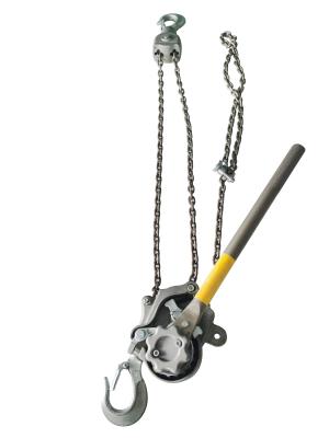 China Magnesium Aluminum Alloy Chain Lever Hoist 7.5KN 15KN 30KN 40KN 60KN for sale