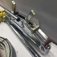 China Tirfor 5 Ton Aluminum Alloy Manual Wire Rope Hoist Winch Tirfor 800kg for sale