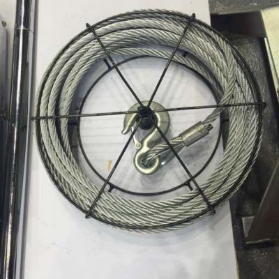 China 800kg 1600kg Wire Rope Winch Tirfor Hand Wrenching Tackle Block Tirfor Griphoist for sale