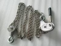 China Magnesium Aluminum Alloy Chain Lever Hoist 7.5KN 15KN 30KN 40KN 60KN for sale