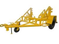 China 50KN 80KN Hydraulic Cable Trailer Hydraulic Cable Drum Trailer for sale