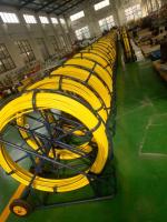 China 120m-300m FRP Duct Rodder Fiberglass Conduit Rodder For Plastic Pipe Laying for sale
