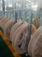 China Universal Stringing Block with Dual Mounting Design, Low-Friction Sheave, and Heavy-Duty Bearings for Power Line Construction for sale
