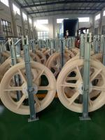 China 5KN 10KN 15KN 20KN Conductor Stringing Blocks For Aluminum Wire for sale