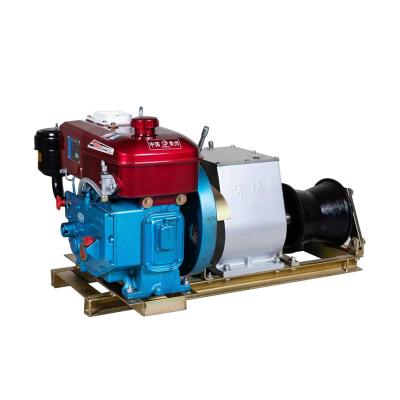 China Diesel engine winch - All industrial manufacturers for sale