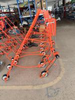 China Inspection Trolleys Hydraulic Cable Drum Jack 1kN 1.5kN Rated Load for sale