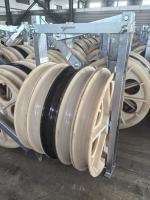 China 916mm Large Diameter Conductor Pulley for Ultra High Voltage Construction for sale