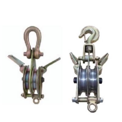 China 30T Hoisting Tackle Both Side Opening With Dual Sheave for sale